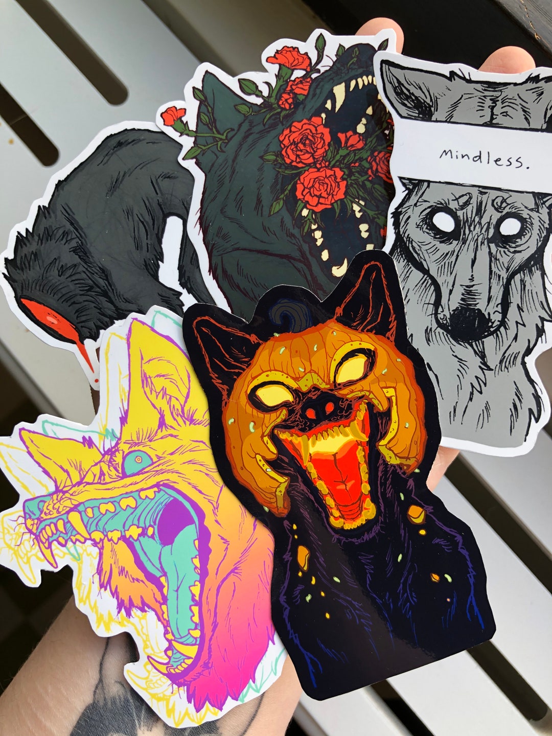 Inktober Classics Vinyl Sticker - Etsy