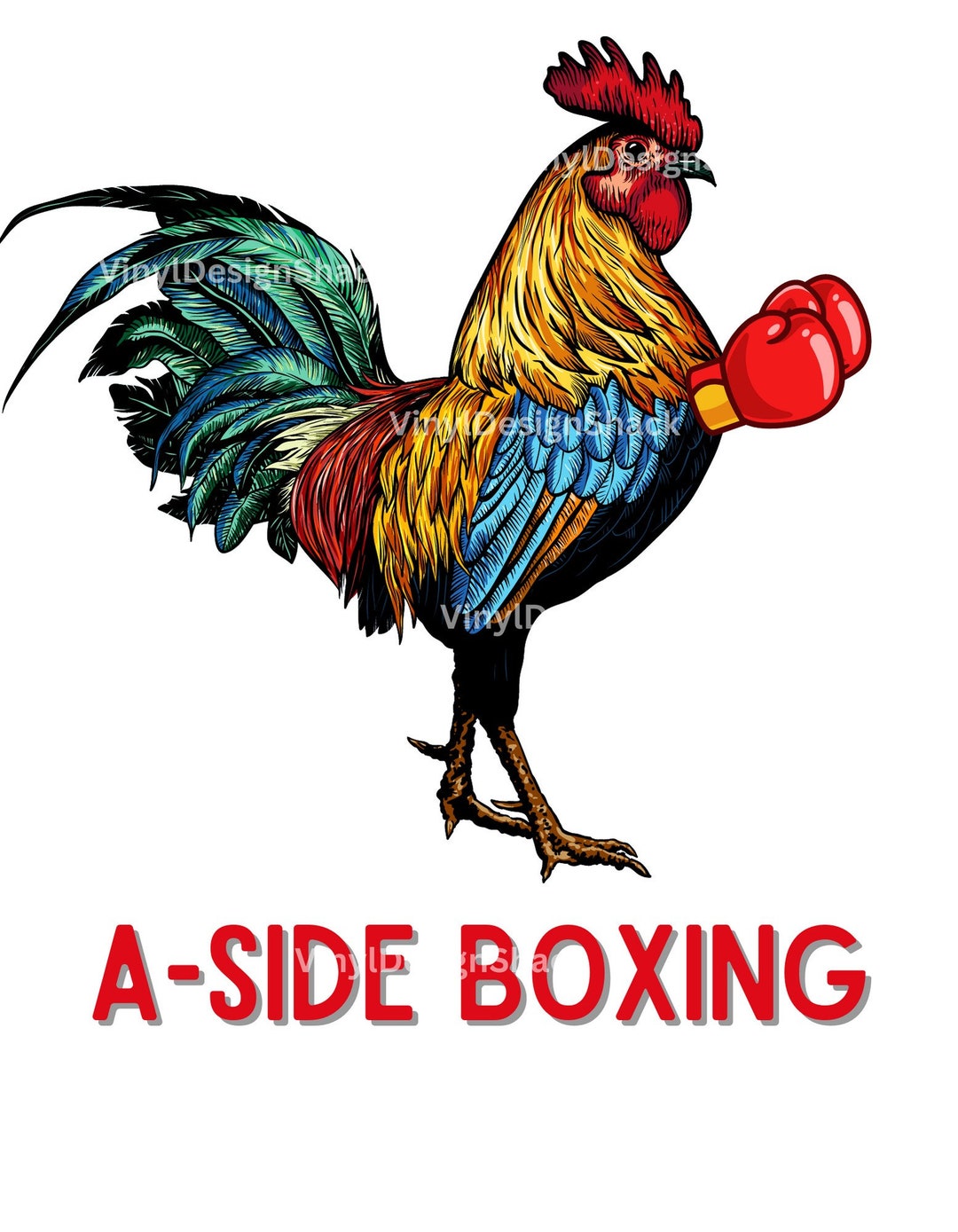 A-side Boxing/chicken/ Boxing/ PNG/ Digital Download/sublimation/boxing ...