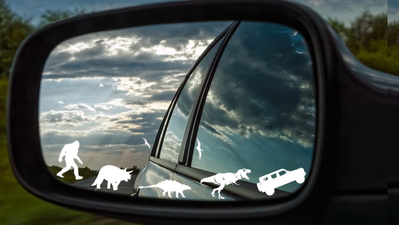 Ford Bronco and Jeep Decals/ Sasquatch Dinosaur - Etsy