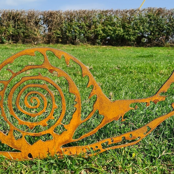 Rusty Metal Garden Art - Etsy UK