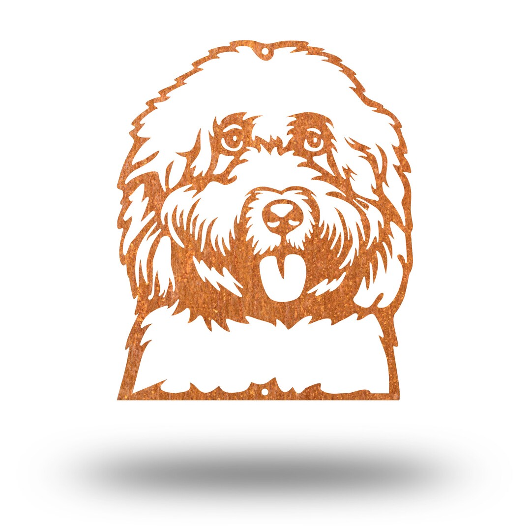 Metal Cockapoo Dog Wall Art Portrait Hanging Dog Lover Gift Memorial - Etsy