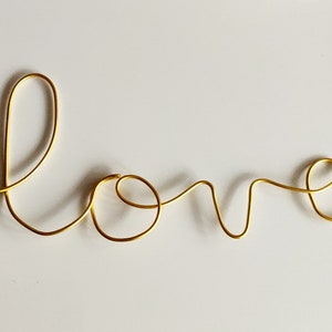 Wire Words Wall Art *handmade to Order* - Etsy