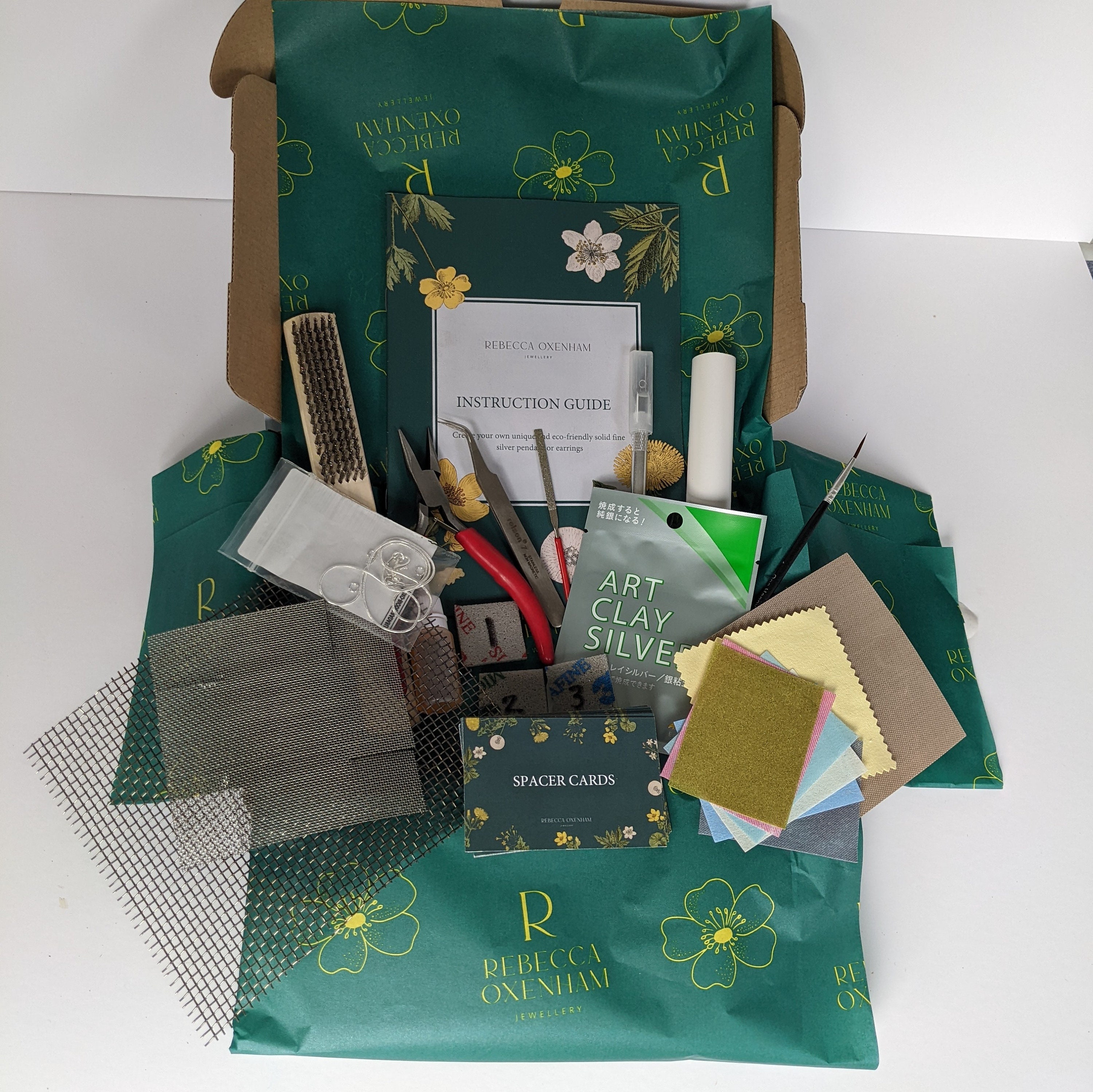 Silver Jewellery Making Kit, Beginners Starter Kit for Silver Clay ...