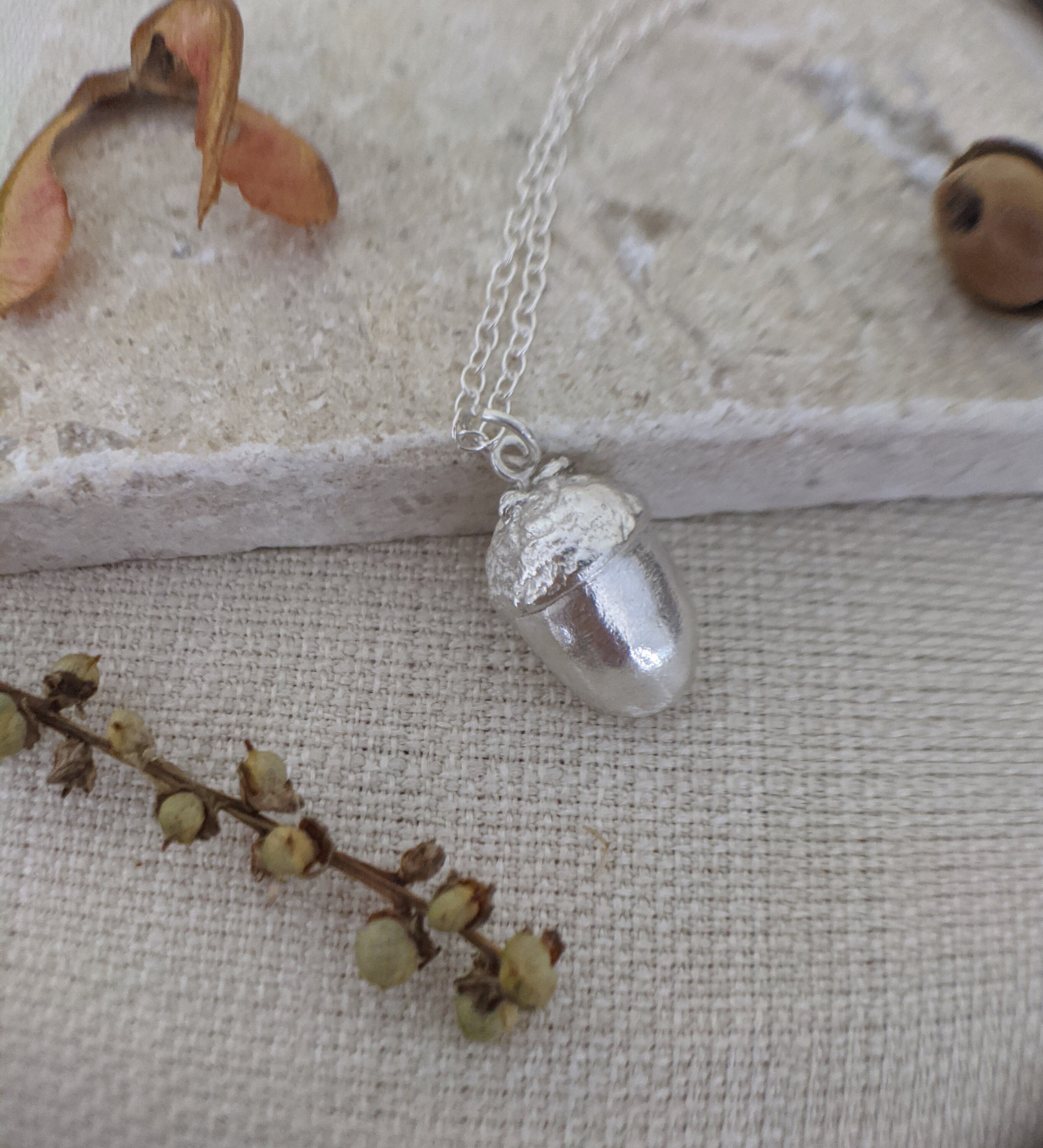 Acorn - Small Craft Making Mould - Use With Silver Clay, Metal Clays ...