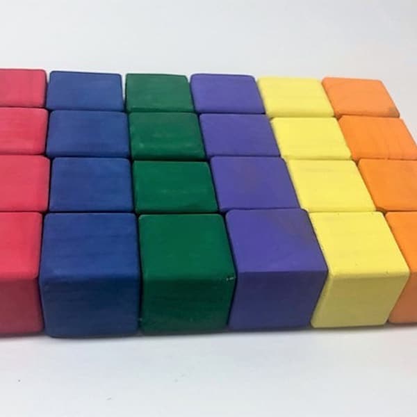 Wooden Square Toy - Etsy