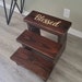 Three Step Stool Extra Large Step Stool - Etsy