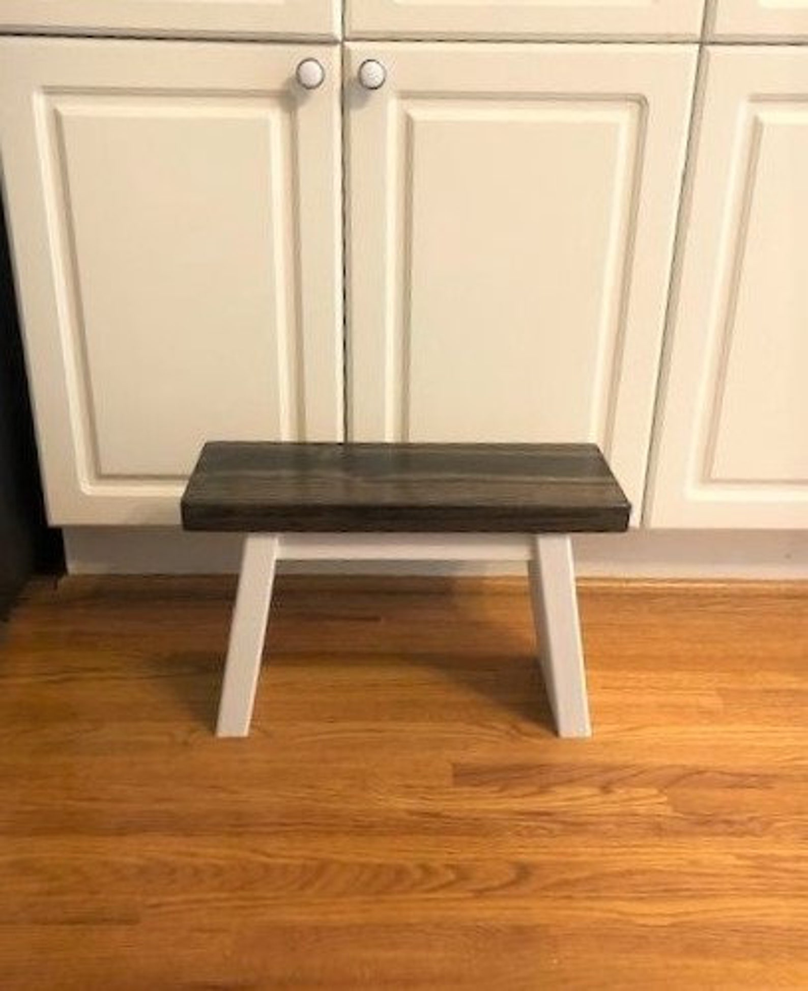 18x7 Single Step Stool Wooden Step Stool Rustic Step Stool - Etsy