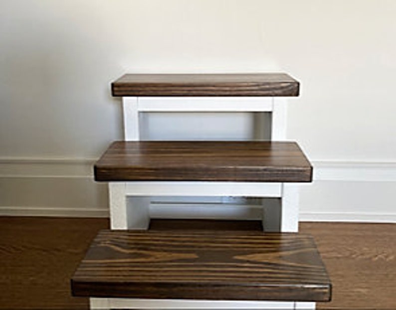 Three Step Stool Extra Large Step Stool - Etsy