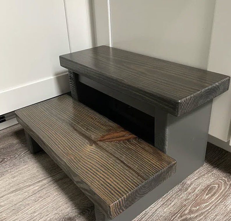 Large Step Stool Adult Size Stool Wooden Step Stool - Etsy