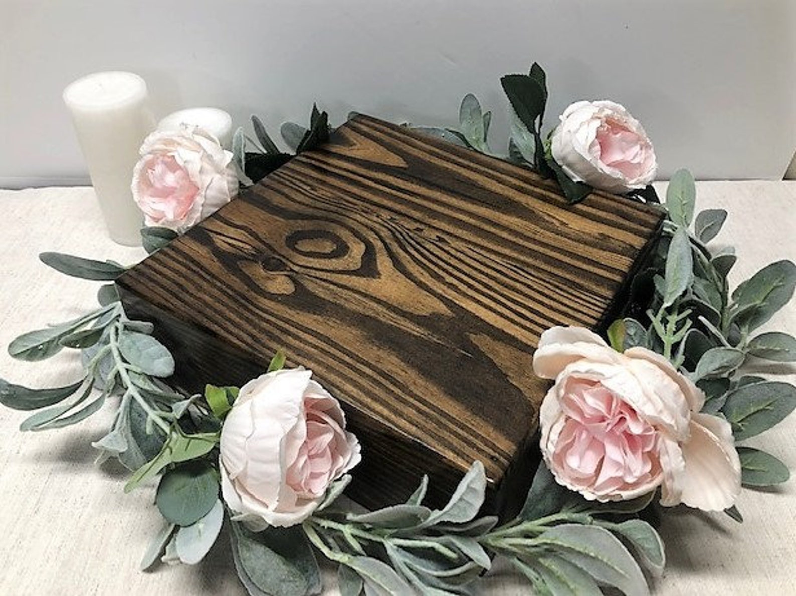 Rustic Wooden Cake Stand Wedding Cake Stand - Etsy