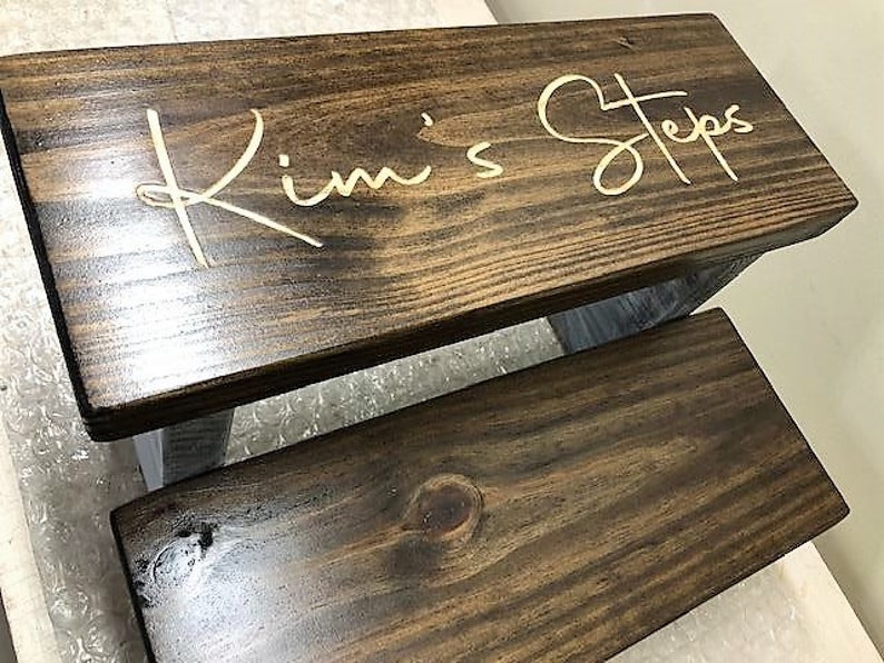 Large Step Stool Adult Size Stool Wooden Step Stool - Etsy