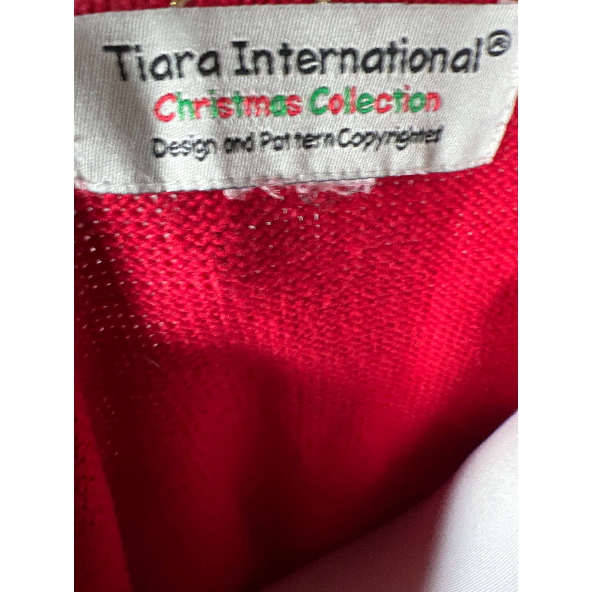 Vintage Tiara International Christmas Collection Ugly Sweater Size ...