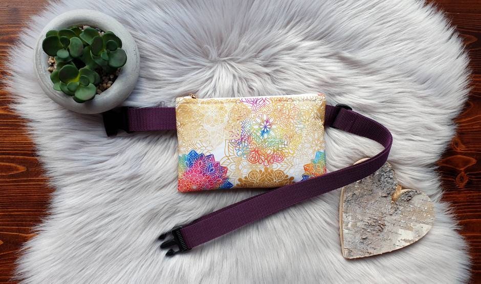 Mandalas & Gold, Belt Bag - Etsy