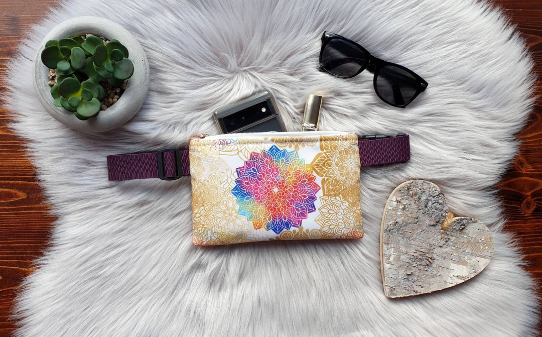 Mandalas & Gold, Belt Bag - Etsy