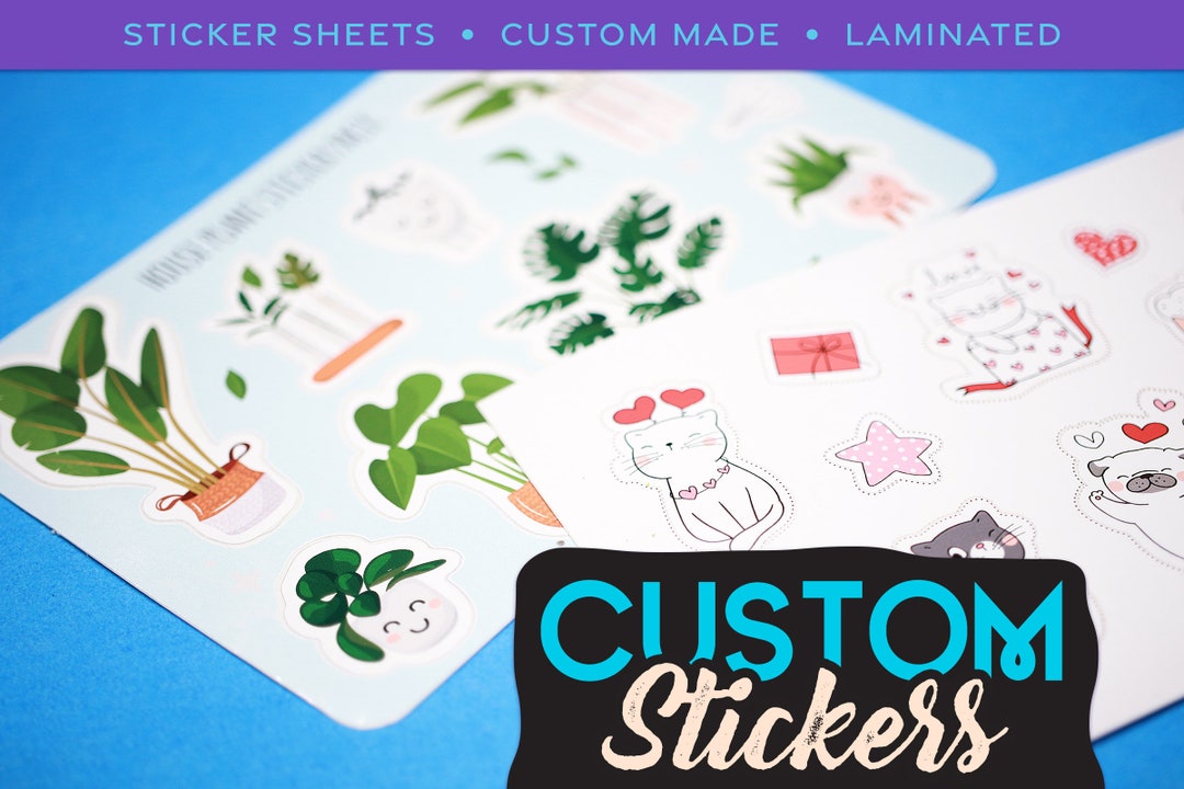 Sticker Sheets - Etsy