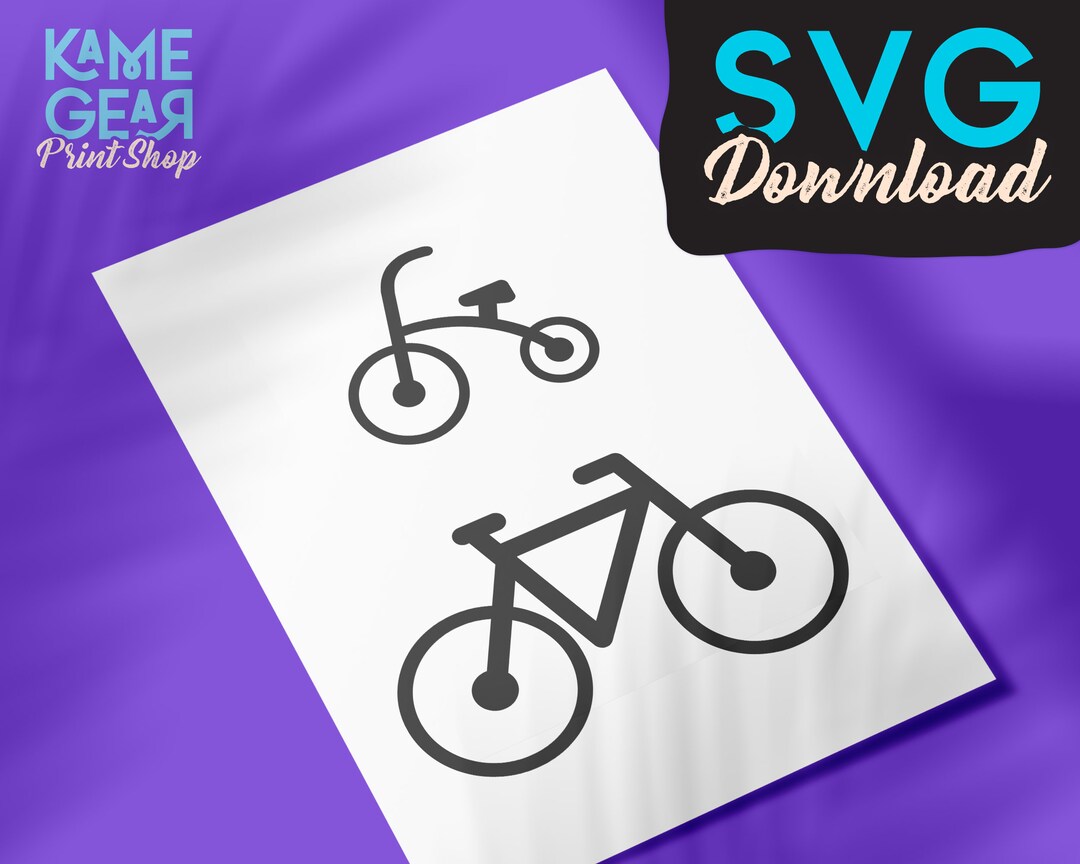 SVG - Bicycle Duo - Etsy