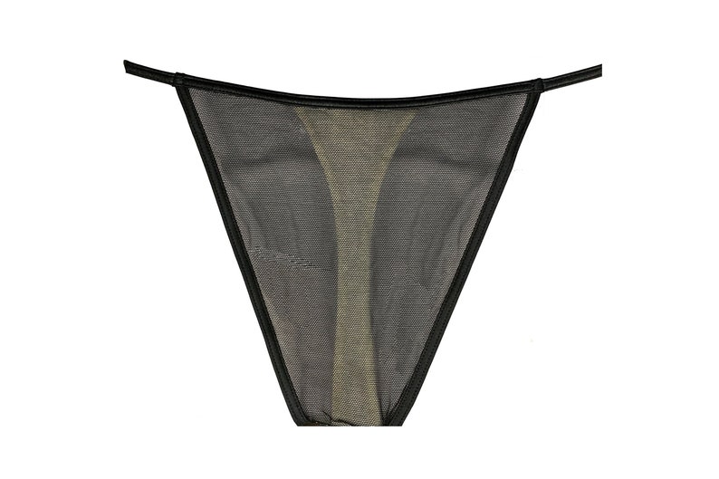 Sexy Sheer Mesh Thong /vintage See Through Bikini Bottoms - Etsy Hong Kong