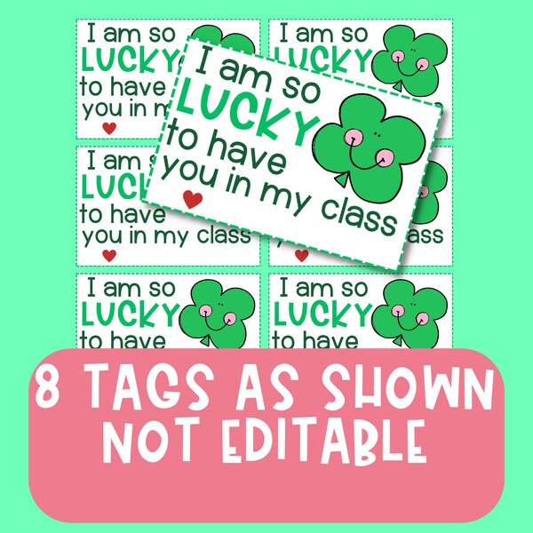 St Patricks Day Tags - Etsy