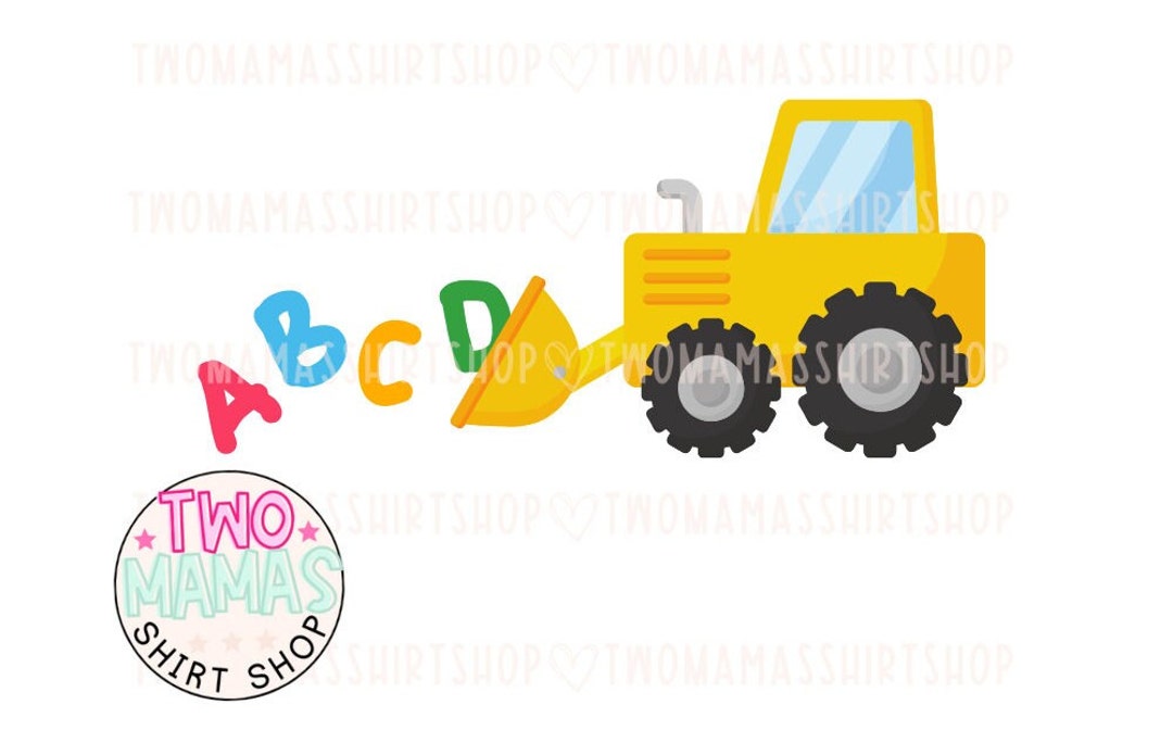 Bulldozer Back to School, Construction, Back to School Equipment ...