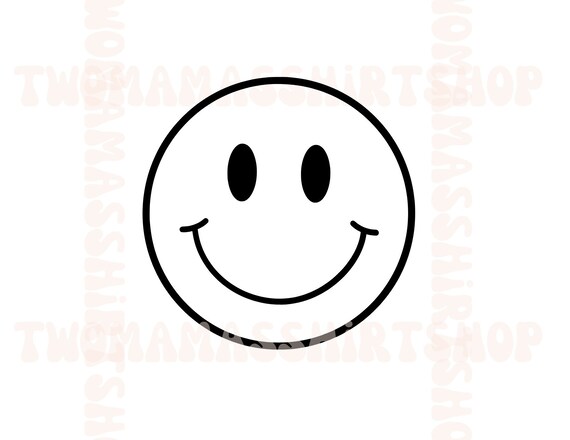 Smiley Black And White Png