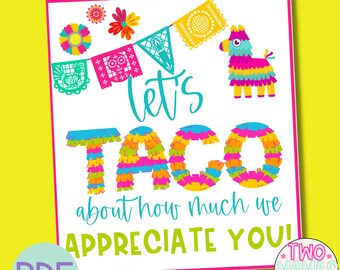 Donut Appreciation Flyer Thank You Digital Download - Etsy