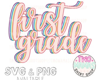 School Grade Bundle PNG School Design Sublimation - Etsy