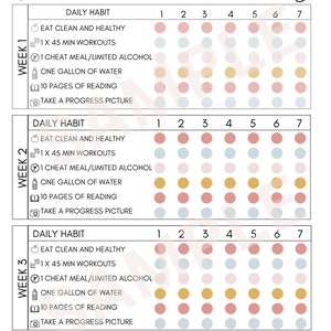 75 Soft Challenge, Workout Plan, Workout Tracker, PDF, Seventy-five ...