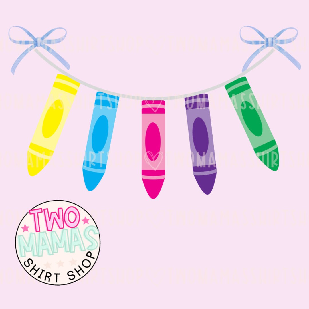 Back to School, Crayons Design, Crayons Png, School Png, Back to School ...