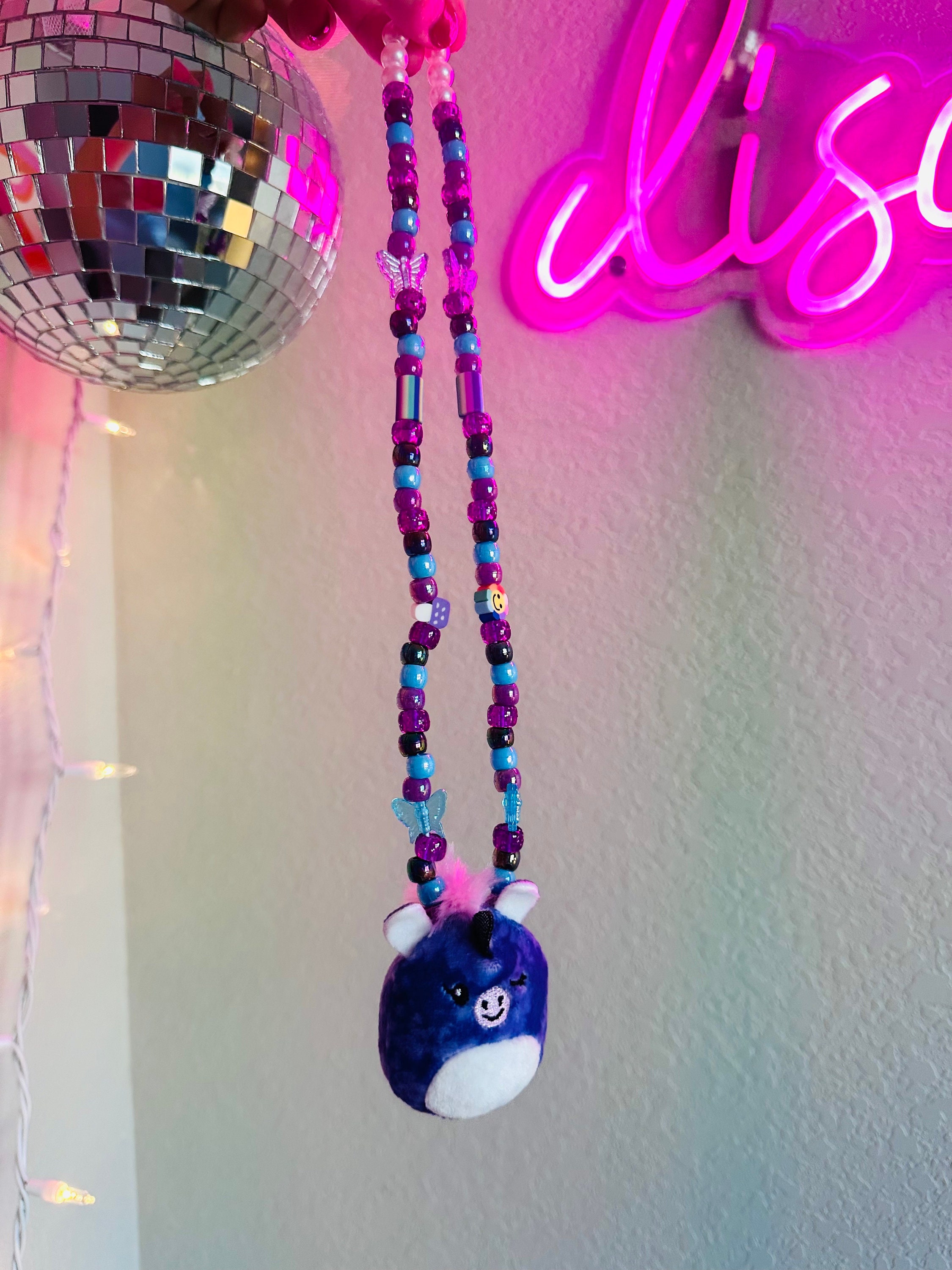Squishmallow Kandi Necklace Multi Kandi to Trade Squishmallow Car Decor ...