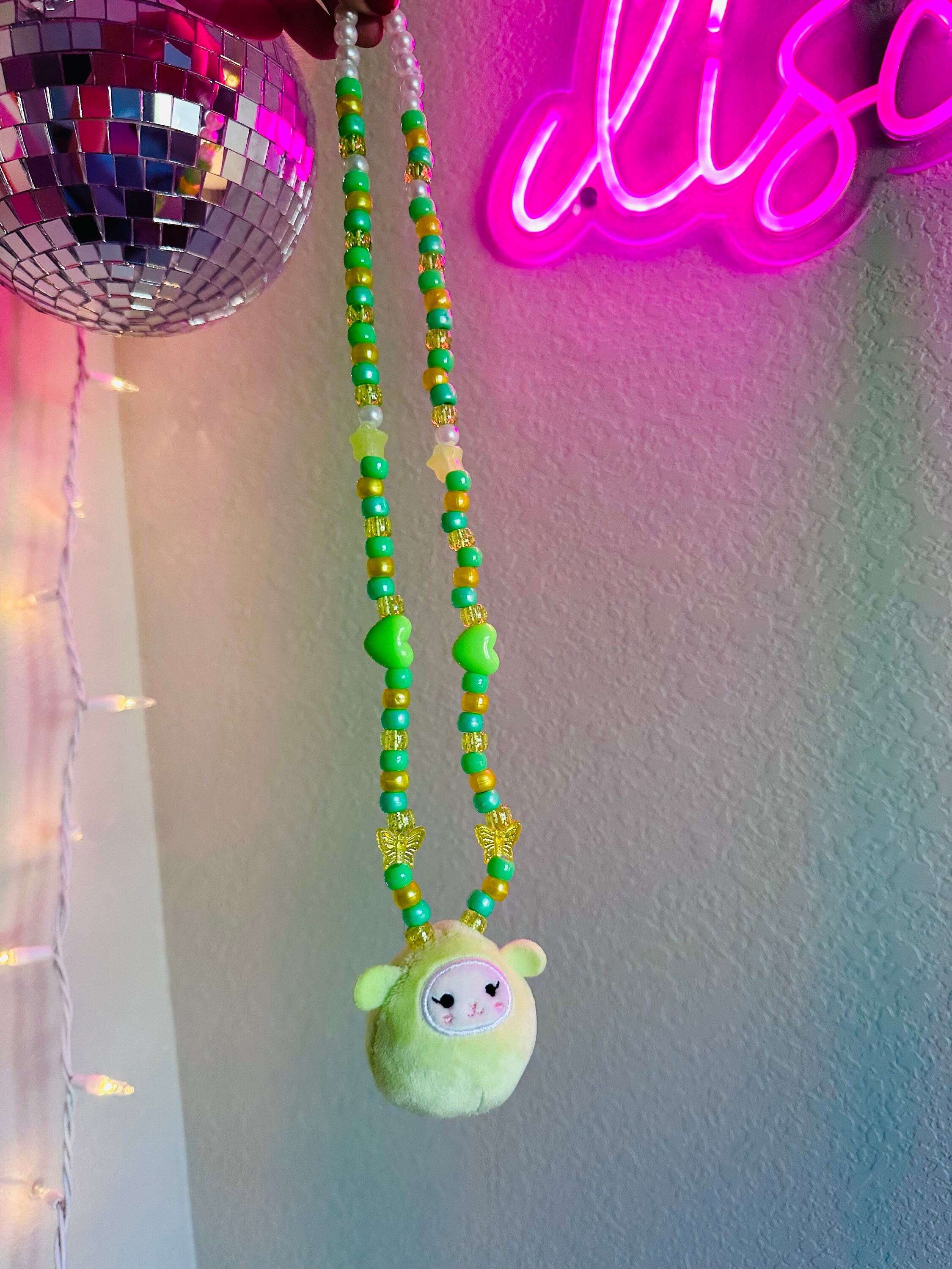 Squishmallow Kandi Necklace Multi Kandi to Trade Squishmallow Car Decor ...