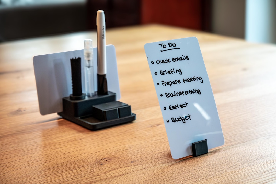 Reusable Notepad - Dry Erase Note Pad - Desk Dry Erase Board ...