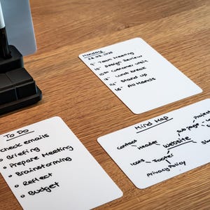 Reusable Notepad - Dry Erase Note Pad - Desk Dry Erase Board ...