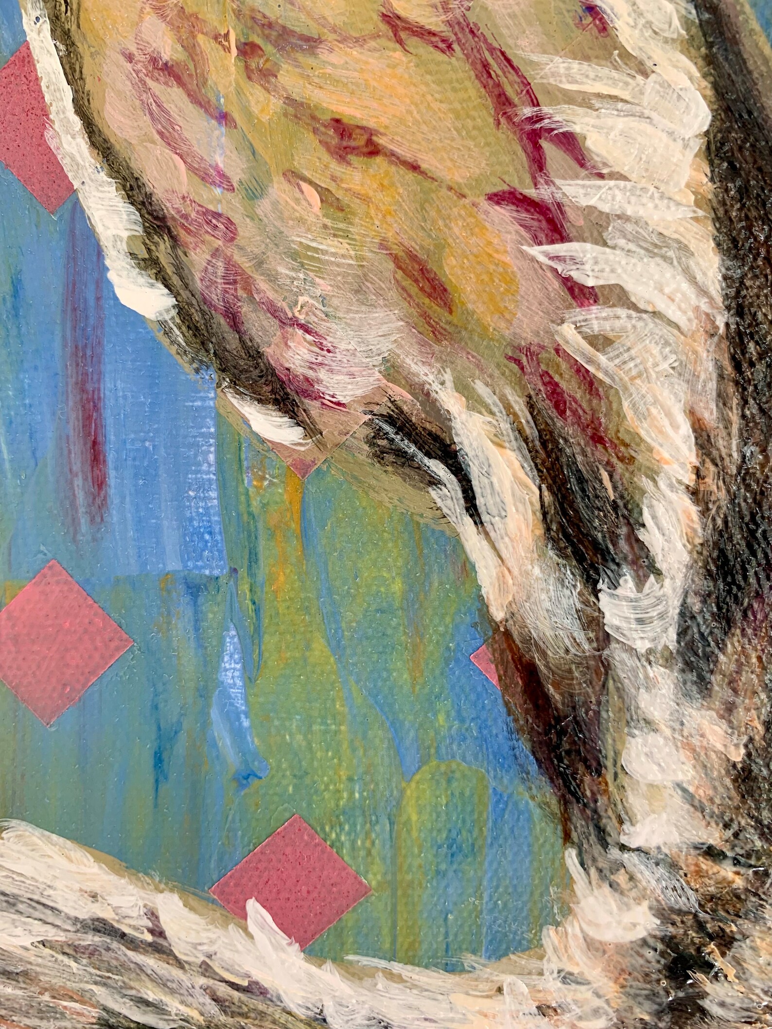 Scruffy Rabbit an Original Acrylic Painting by Canadian Artist Brian ...