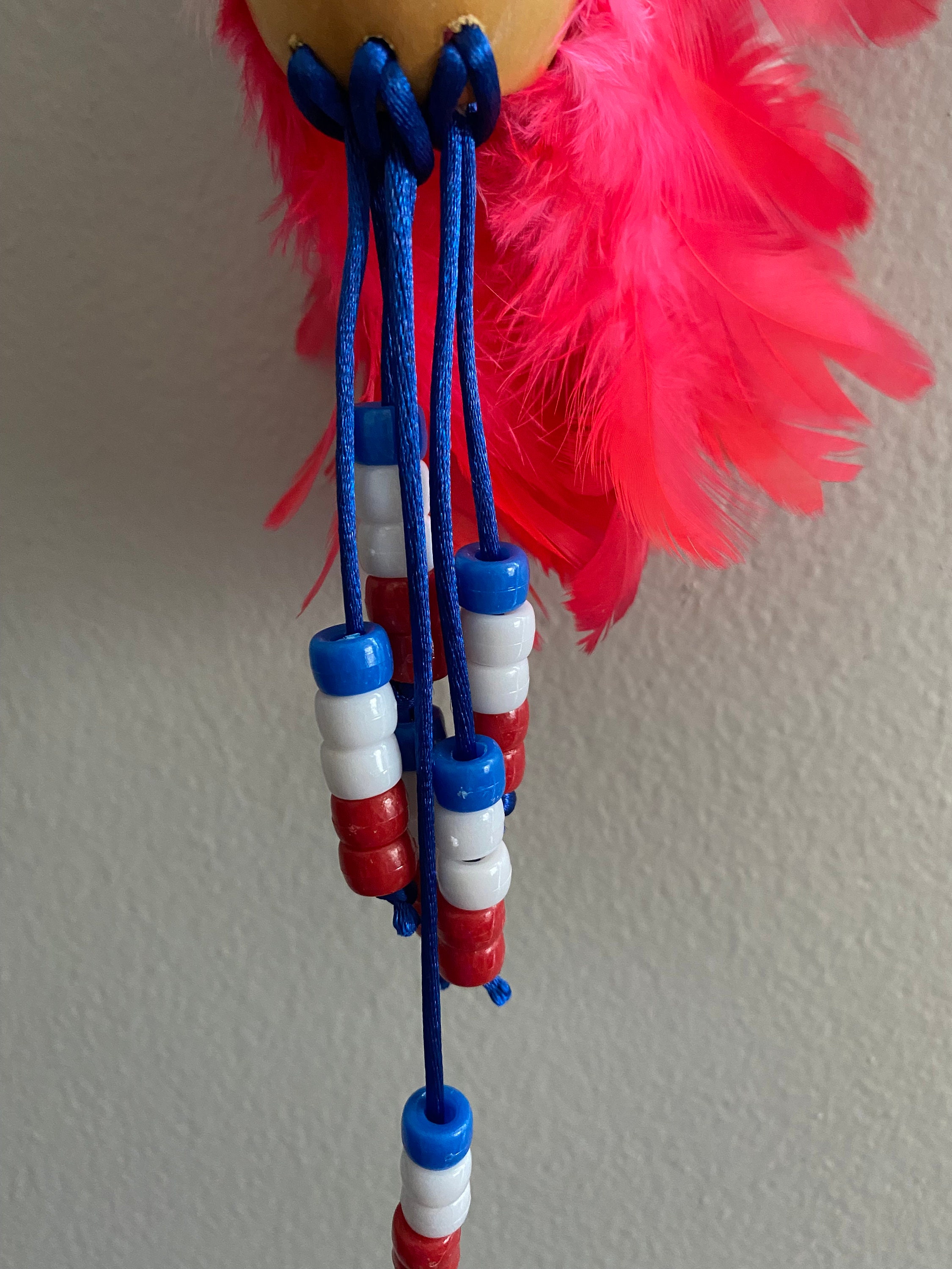 Kamani Mini Ikaika Red White Blue Hawaiian Helmet Car Decor - Etsy