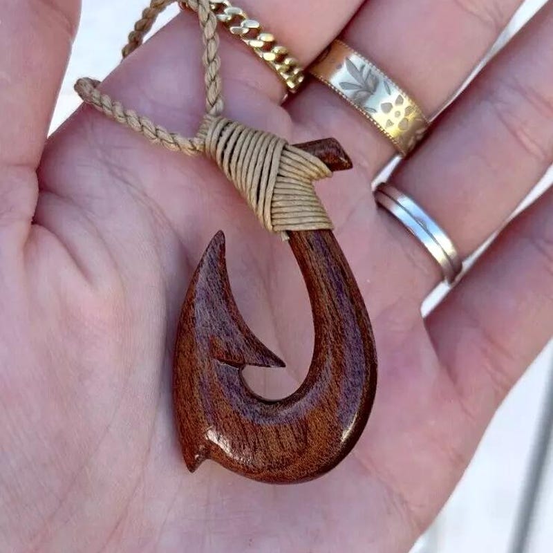 Hawaiian Fish Hook - Etsy