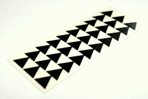 12 Black Hawaiian Hawaii Tribal Triangle 10 Arrows Vinyl - Etsy