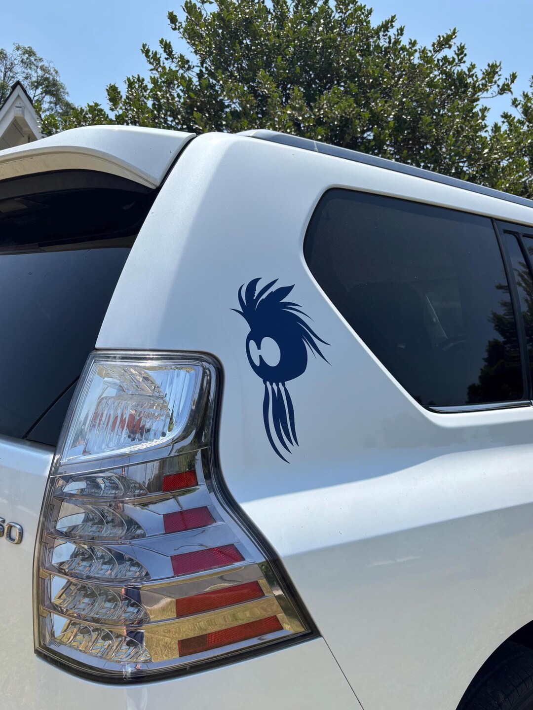12" Navy Hawaiian Ikaika Warrior Helmet Hawaii Vinyl Decal Car / Truck ...