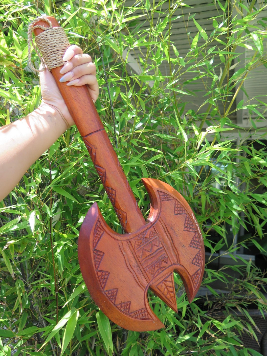 Hawaiian Engraved Hand Made Wall Decor Solid Wood Polynesian Honu ...