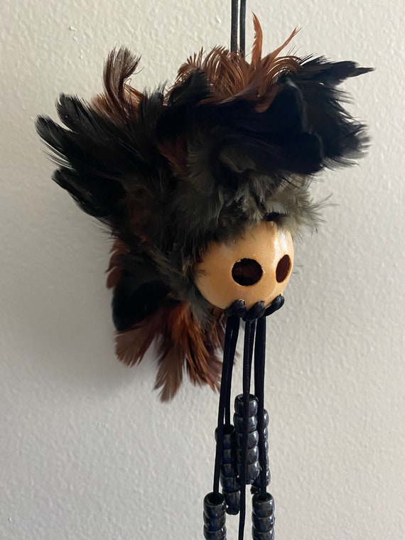 Kamani Mini Ikaika Brown Black Hawaiian Helmet Car Decor | Etsy