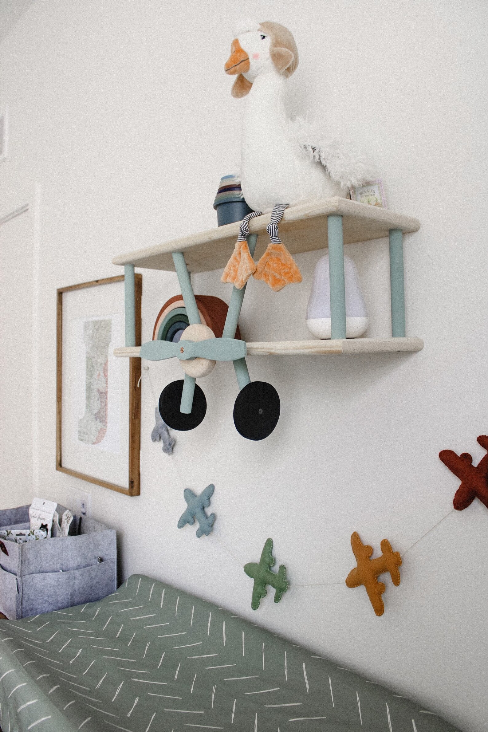 Felt Airplane Banner Nursery Decor Airplane Themed Nursery | Etsy