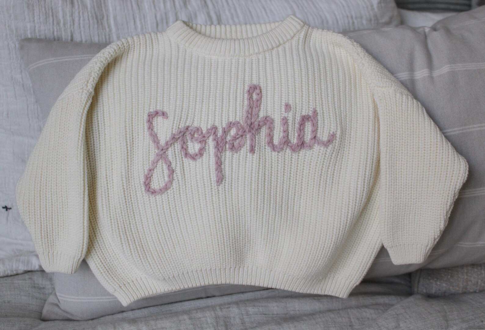 Personalized Baby Sweater Personalized Toddler Sweater Knit | Etsy