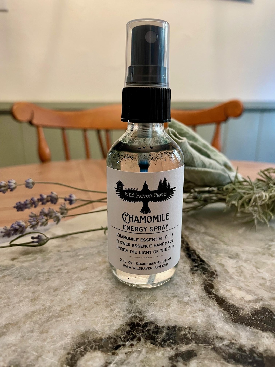 Chamomile Energy Spray | Flower Essence | Smudge | Room Spray ...