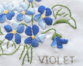 State Flower Embroidery Kits - Etsy