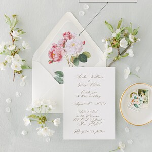 Printable Wedding Invitation Template Regency Period Theme, Classic ...