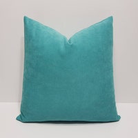 Turquoise Pillow - Etsy