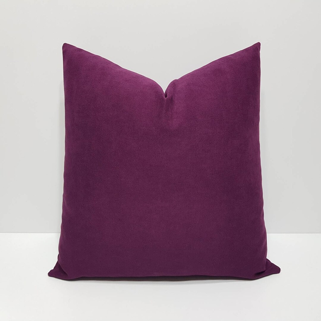 Purple Pillow Covers, Purple Throw Pillow Cover, Lumbar Pillow Cases ...