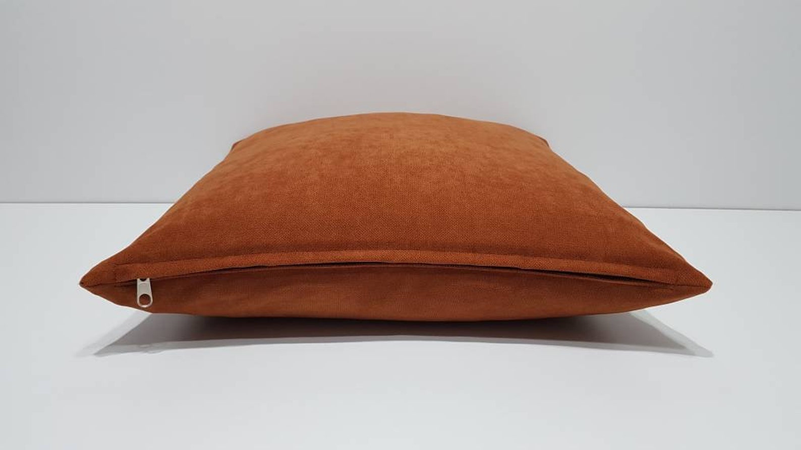 Rust Pillow Cover Rust Cushion Cover Rust Color Throw - Etsy