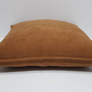 Dark Camel Pillow Cover, Camel Color Cushion Covers, Bed Pillow Cover ...