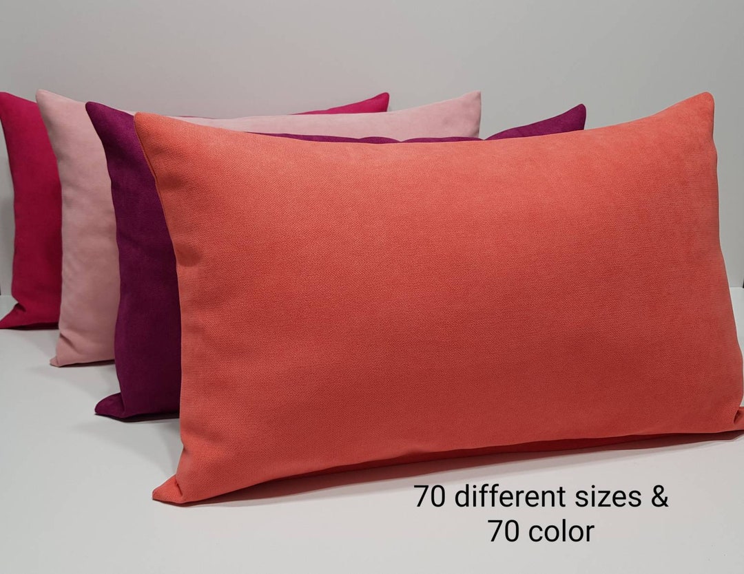 Lumbar Pillow Covers, Rectangular Cushion Cases, Extra Long Lumbar ...