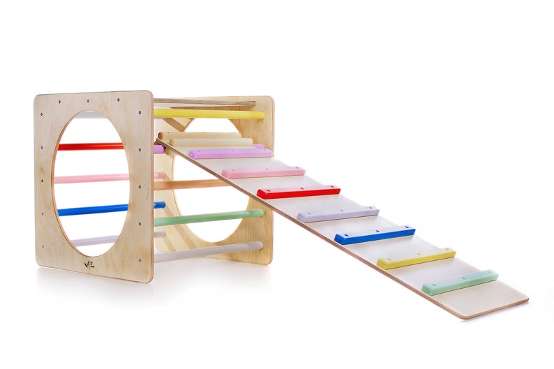 Double Climbing Cube Set, Montessori Climber, Indoor Playground - Etsy